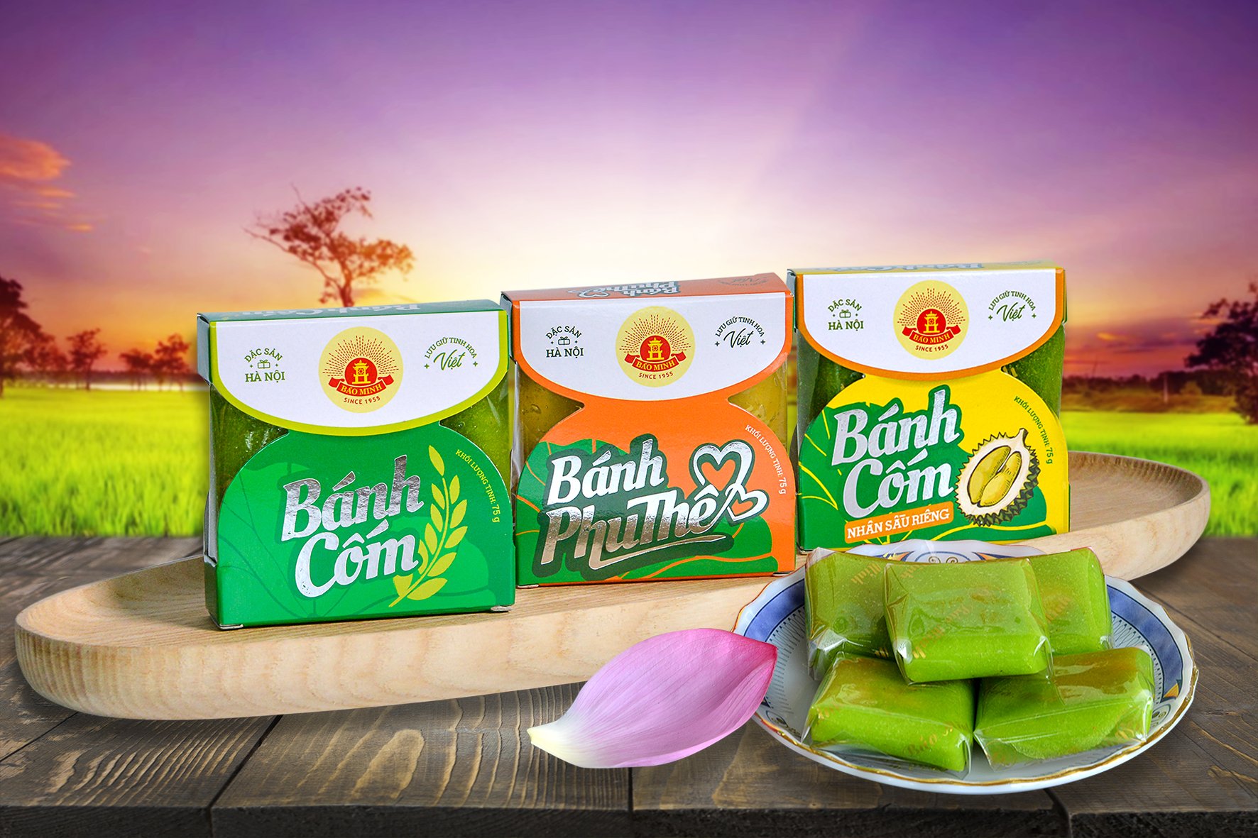 Bánh Cốm Hà Nội gia truyền - Bánh Cốm Bảo Minh 12 Hàng Than
